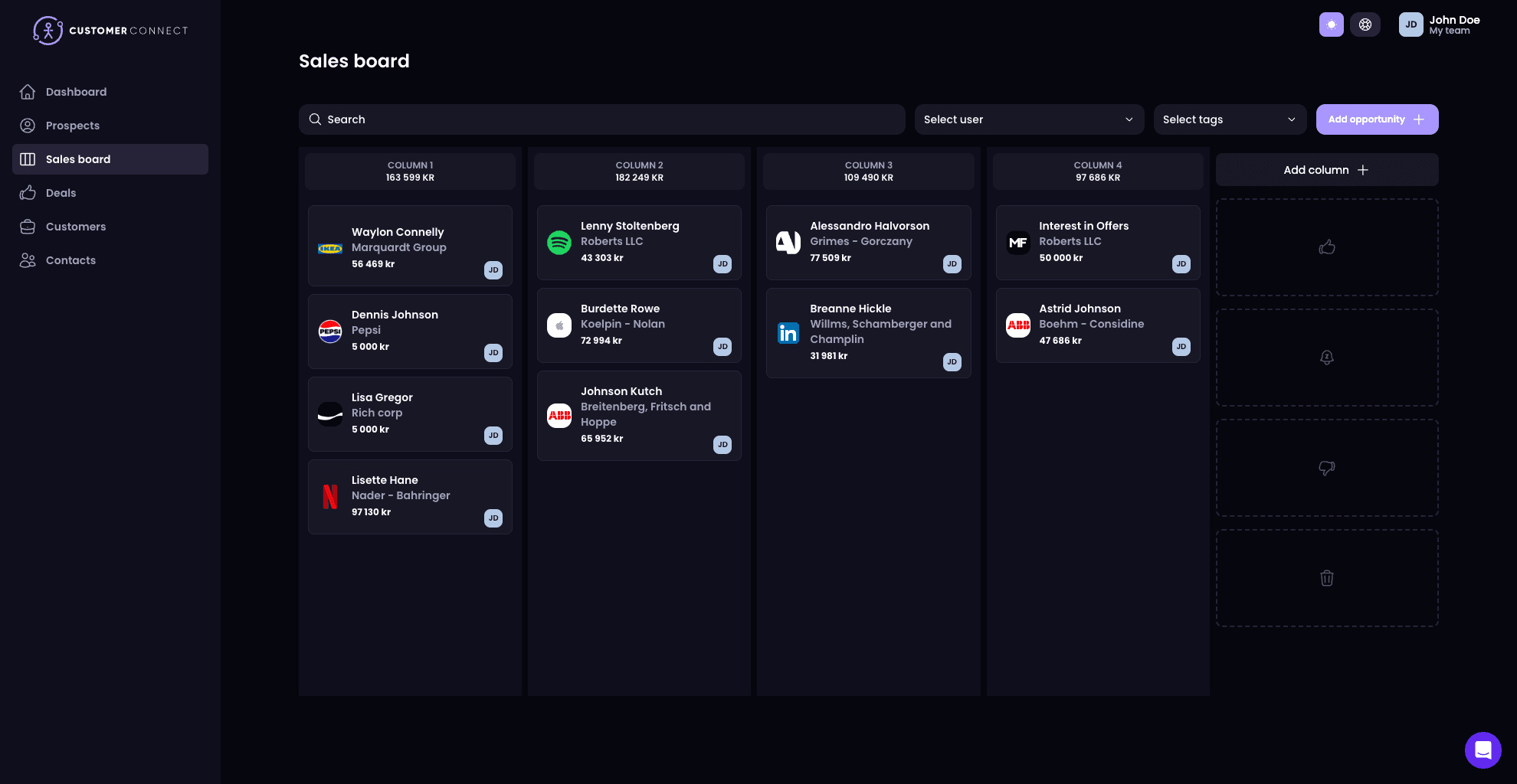 Smart Crm Features For Businesses Customer Connect